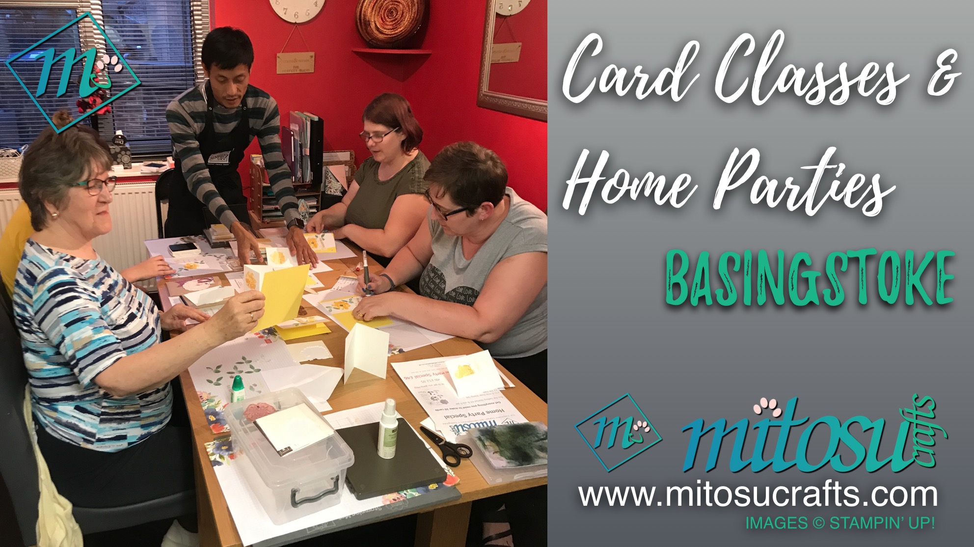Upcoming Card Making Classes in Basingstoke - Mitosu Crafts