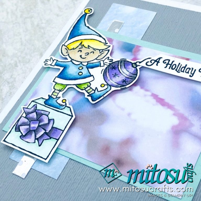 #Elfie Card Inspiration for Paper Craft Crew - Mitosu Crafts