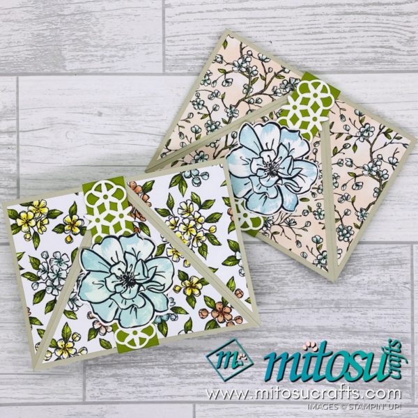 Creating Kindness ~ Triangle Corner Pop Up Card - Mitosu Crafts