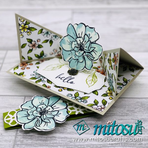 Creating Kindness ~ Triangle Corner Pop Up Card - Mitosu Crafts