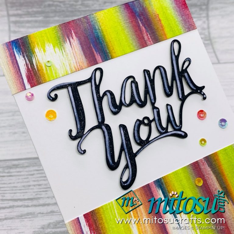 3 Card Making Ideas with Baby Swipe Technique - Mitosu Crafts