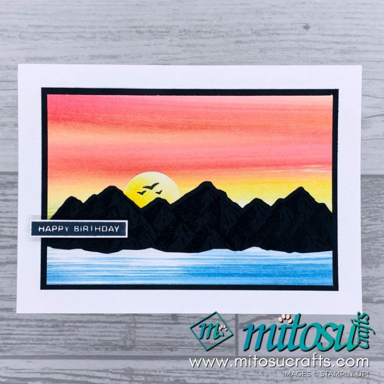 TGCDT: April 2020 ~ Mountain Air Baby Swipe Technique - Mitosu Crafts