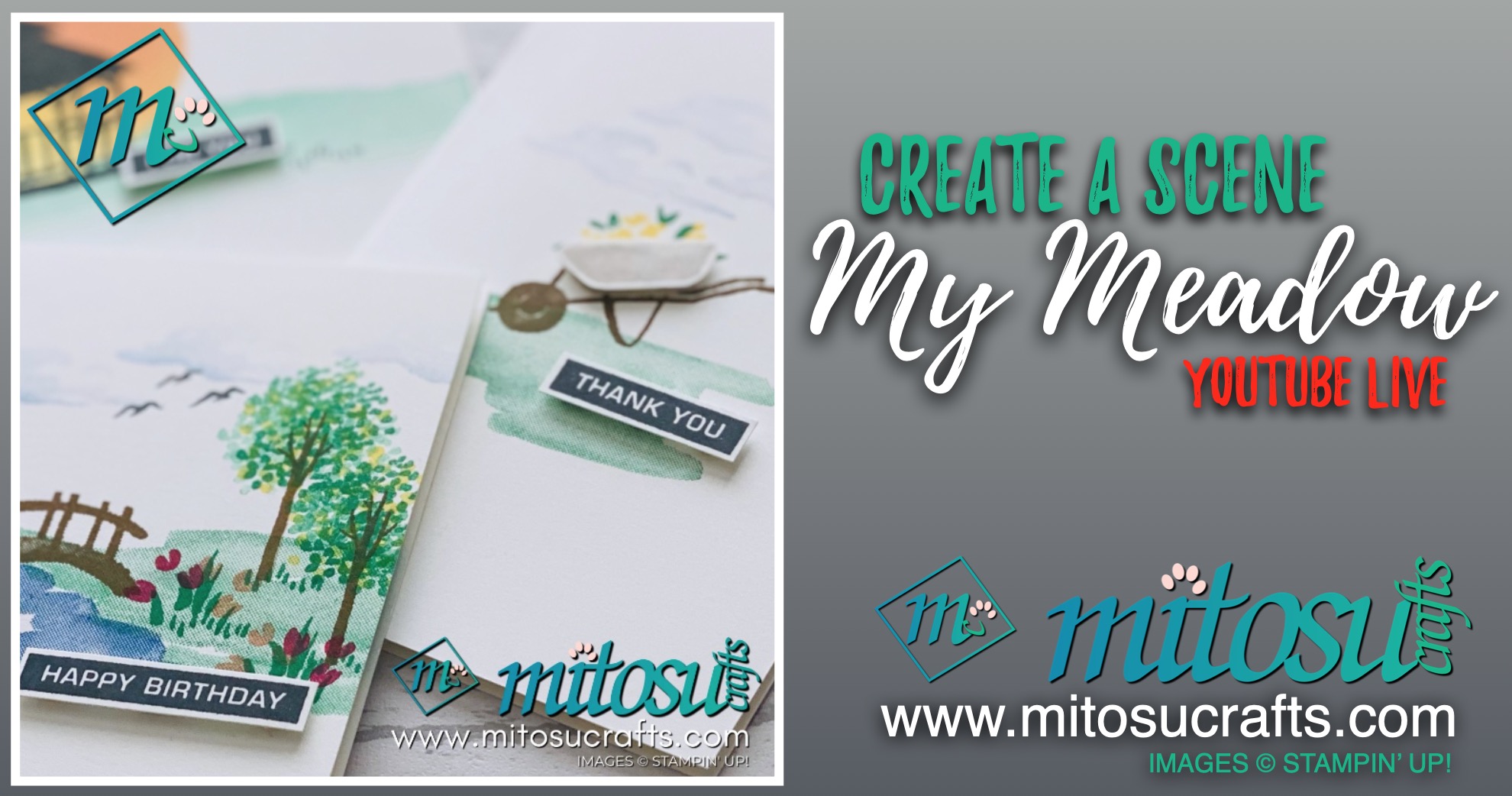 Create Beautiful Scenes with My Meadow - Mitosu Crafts