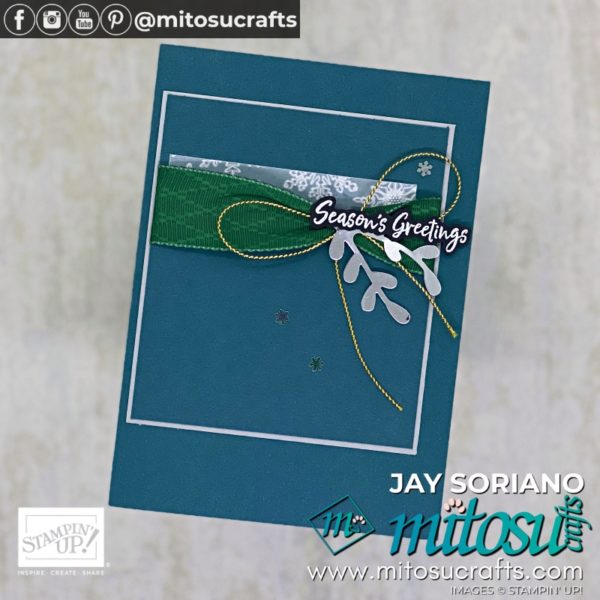 Stamping Sunday Blog Hop ~ Winter Snow Textures - Mitosu Crafts