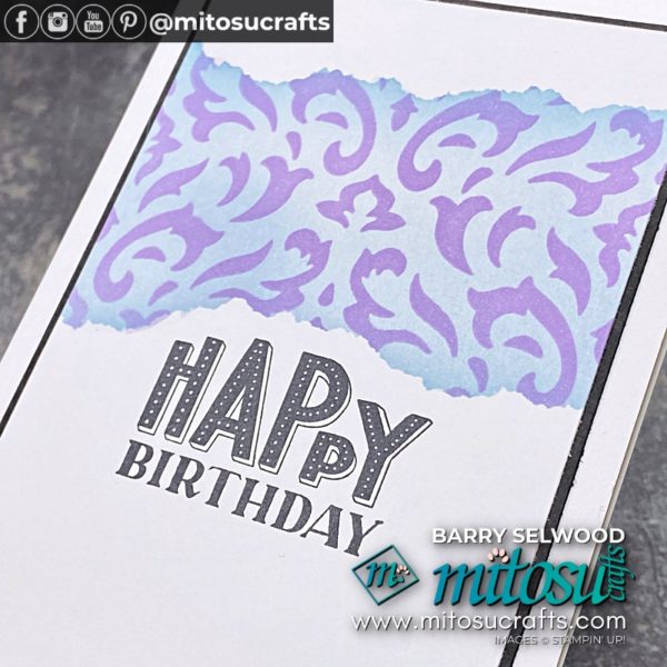 Partial Stencil Technique Casually Crafting Blog Hop - Mitosu Crafts