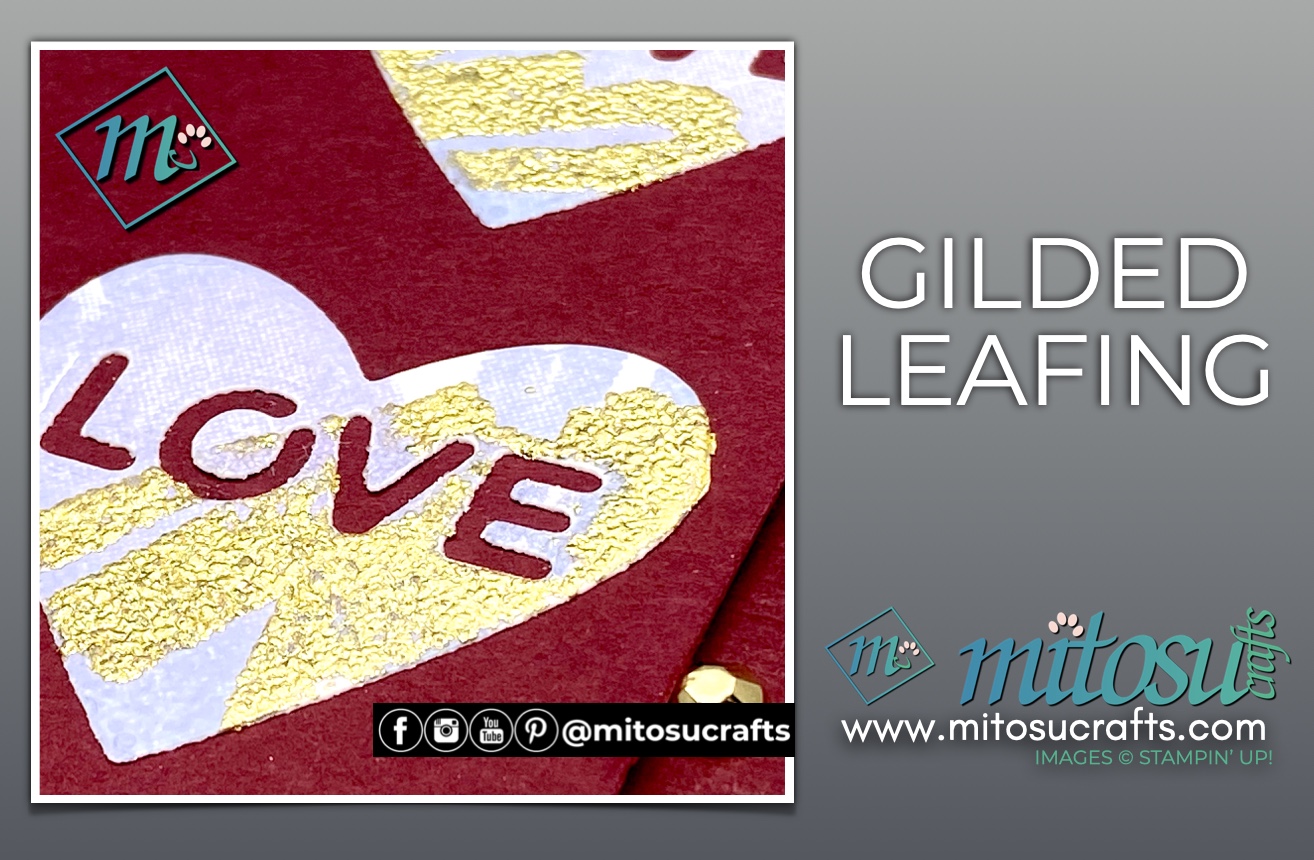 Gilded Leafing Love Hearts - Mitosu Crafts