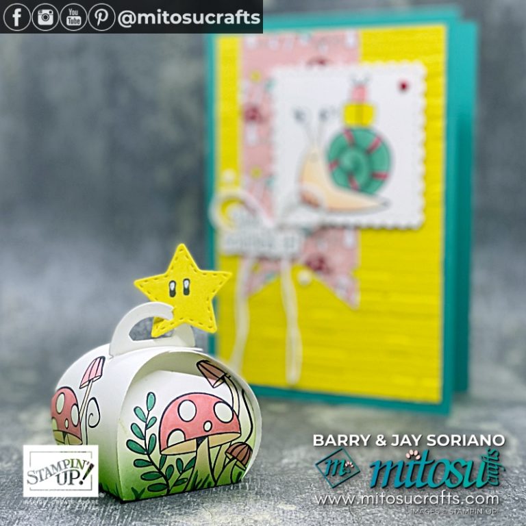 Cute Card & Box with Snailed It Bundle - Mitosu Crafts