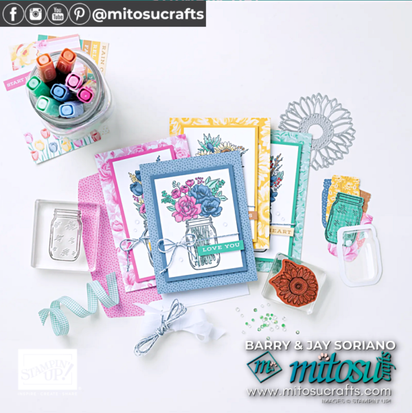 One Design 2 Ways Simple Stamping - Mitosu Crafts