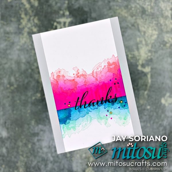 Beautiful Cards with Artistically Inked - Mitosu Crafts