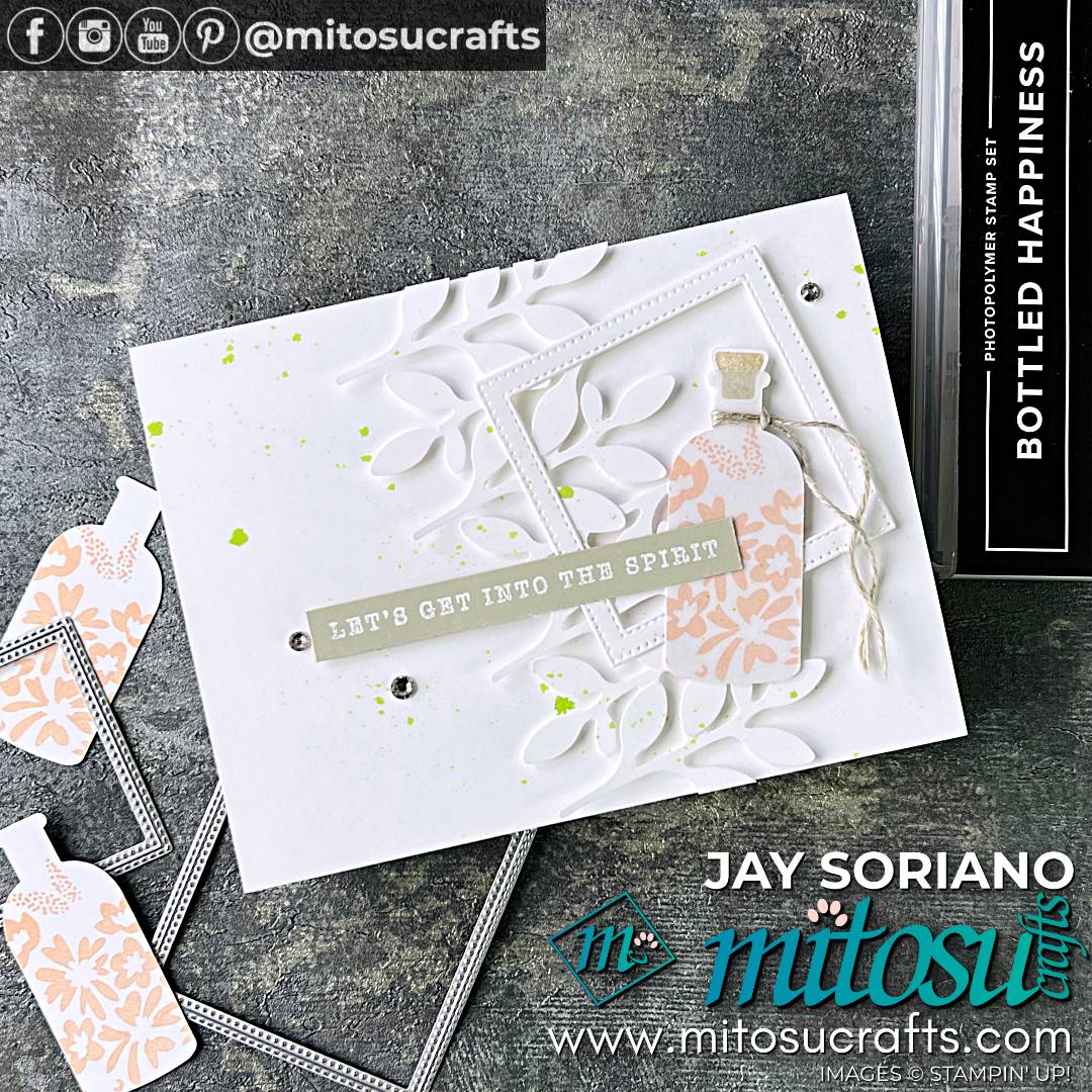 Stampin' Up! Card Ideas with Bottled Happiness - Mitosu Crafts