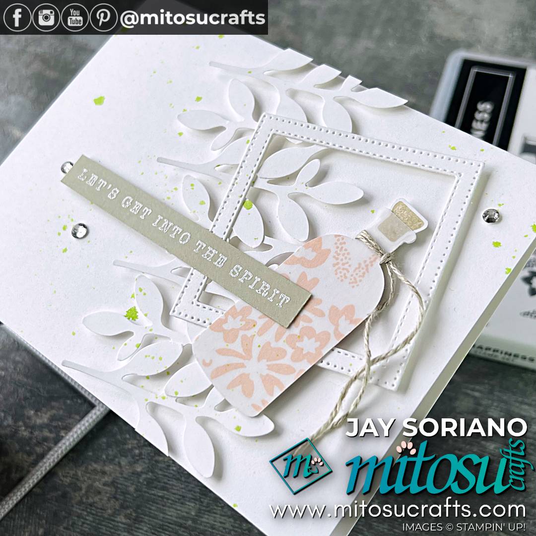 Stampin' Up! Card Ideas with Bottled Happiness - Mitosu Crafts