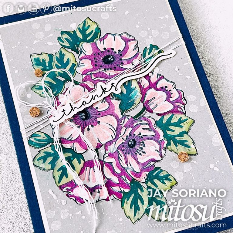 Enduring Beauty with Stampin' Up! Online Exclusive Sentiments - Mitosu Crafts