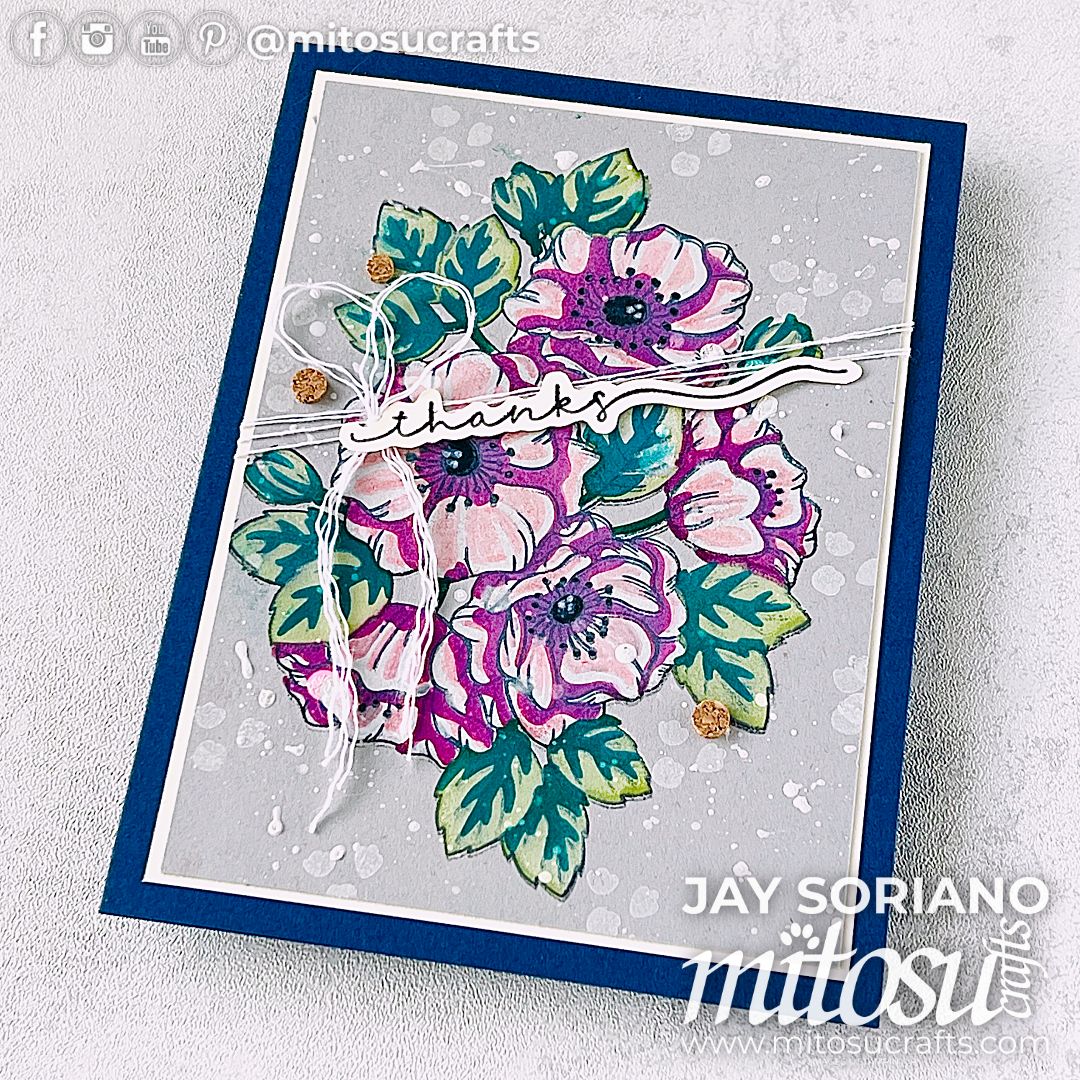 Enduring Beauty with Stampin' Up! Online Exclusive Sentiments - Mitosu Crafts
