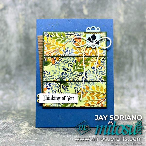 Stamping Sunday Blog Hop ~ Rectangle Stitched Cards - Mitosu Crafts