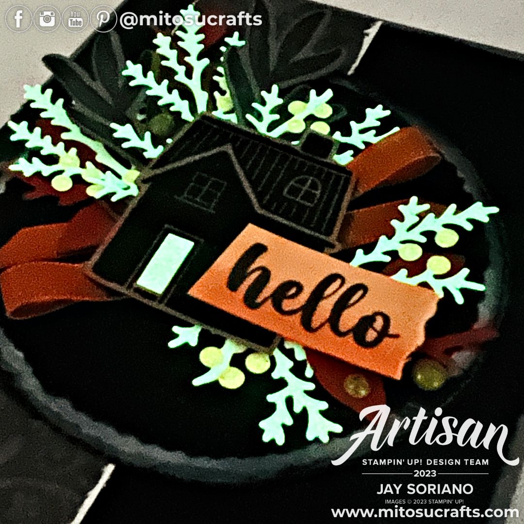 How To Use Glow In The Dark Paper For A Halloween Card - Mitosu Crafts