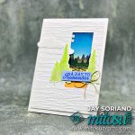 Masculine Mountain Air Cards with Soft Pastels - Mitosu Crafts