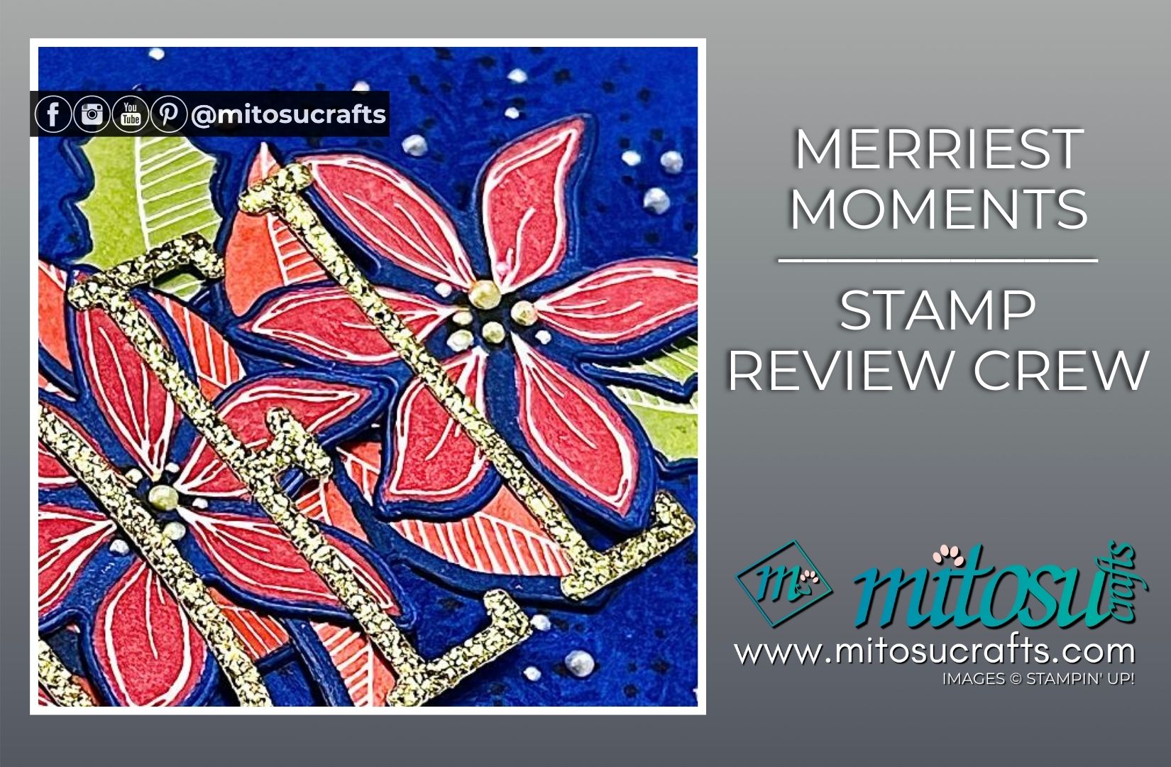 Merriest Moments Winter Card - Mitosu Crafts