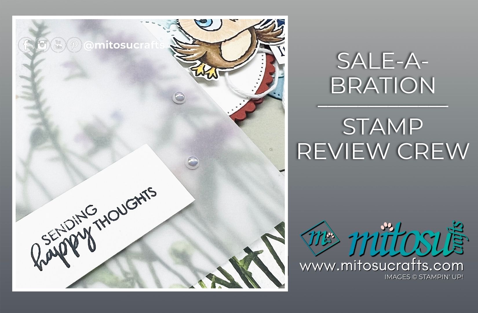 Stampin' Up! Sale-A-Bration 2023 Card Ideas - Mitosu Crafts