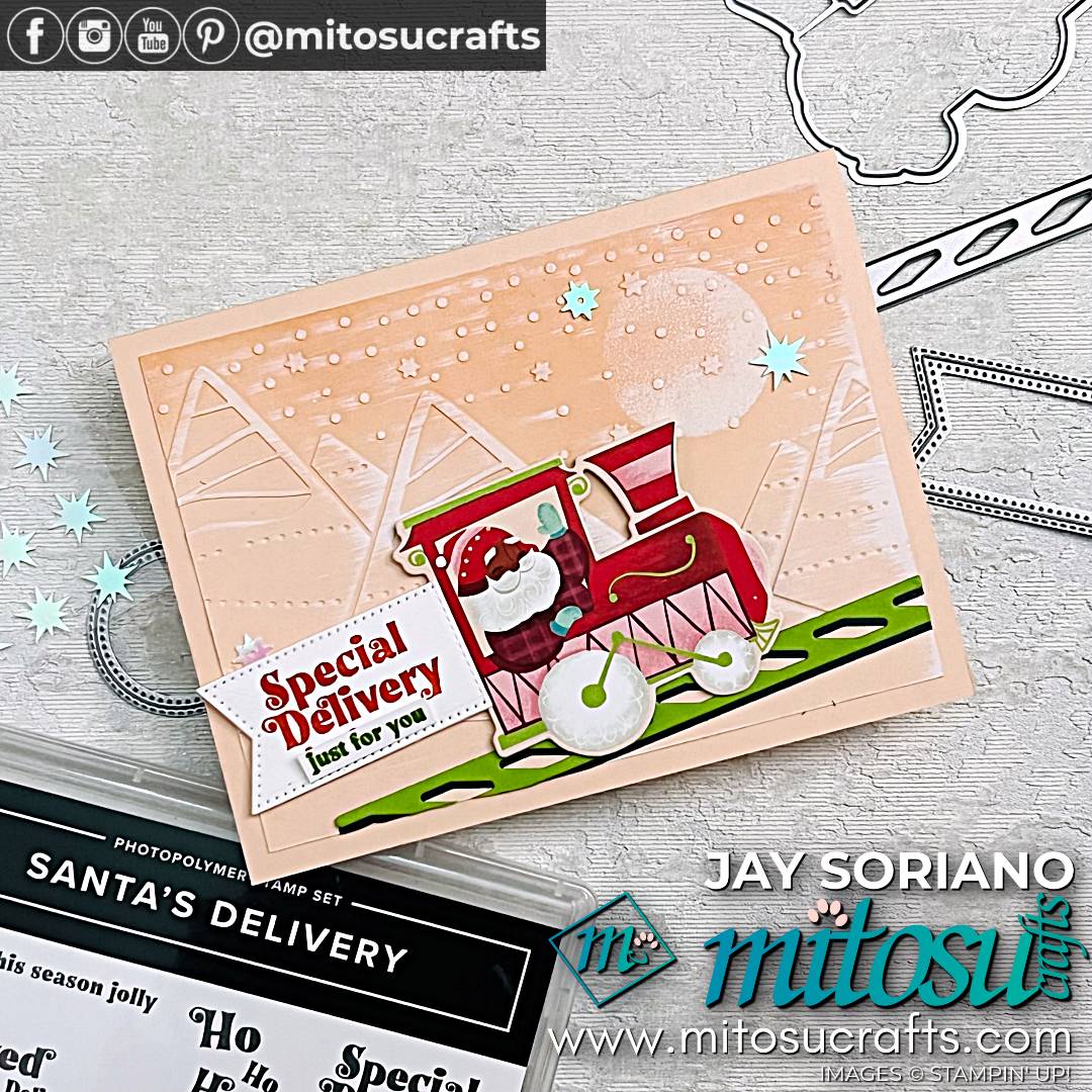TGCDT: October 2022 ~ Santa's Delivery Card Ideas - Mitosu Crafts