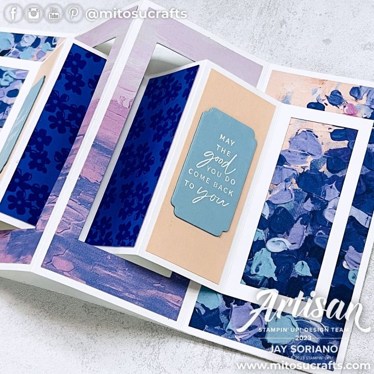 Stampin' Up! Something Fancy Fold Card - Mitosu Crafts