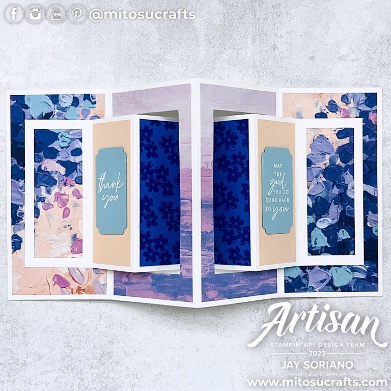 Stampin' Up! Something Fancy Fold Card - Mitosu Crafts