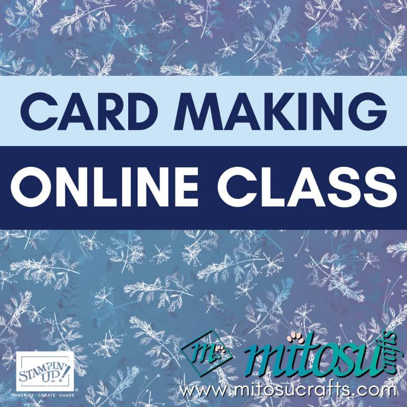 Card Making Class with Stampin' Up! - Mitosu Crafts