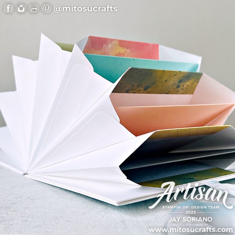 How To Make An Expanding Envelope Folder - Mitosu Crafts