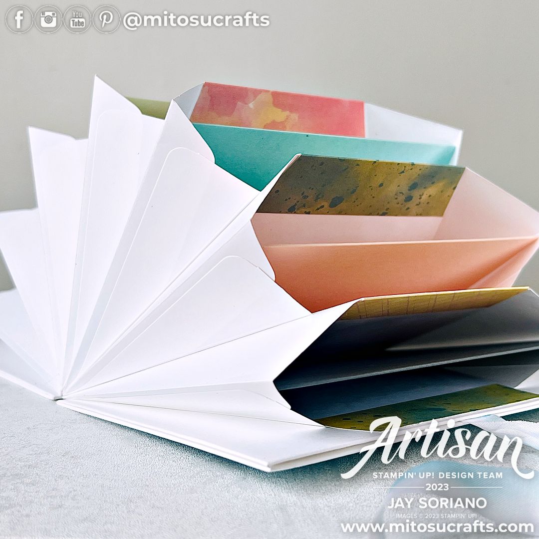 How To Make An Expanding Envelope Folder - Mitosu Crafts