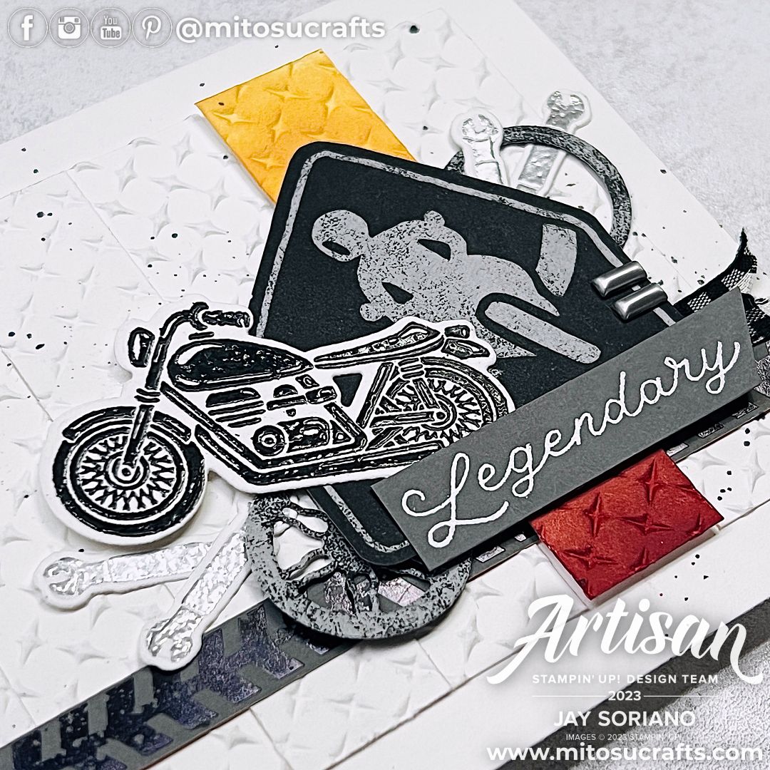 Stampin' Up! Legendary Ride Artisan Projects - Mitosu Crafts