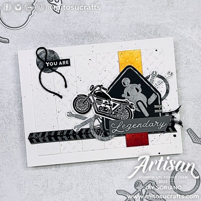 Stampin' Up! Legendary Ride Artisan Projects - Mitosu Crafts