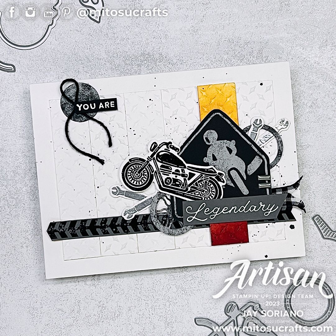 Stampin' Up! Legendary Ride Artisan Projects - Mitosu Crafts