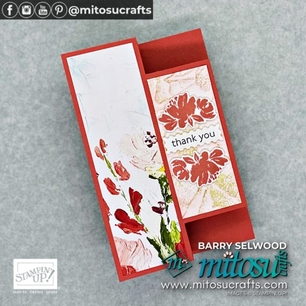 How to Make a Tri Fold Card | #funfoldfriday - Mitosu Crafts