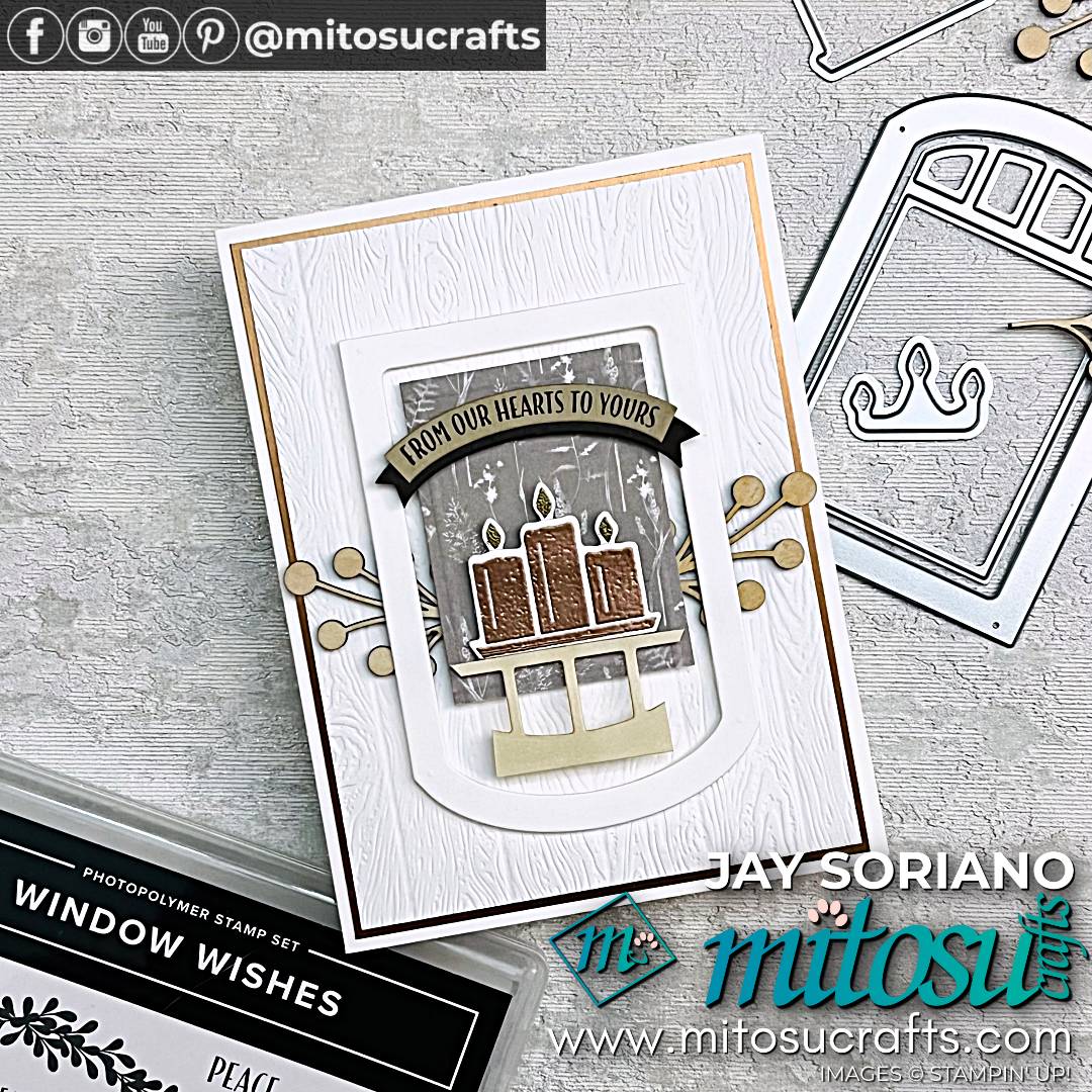 Sensational Window Wishes with Metallics - Mitosu Crafts
