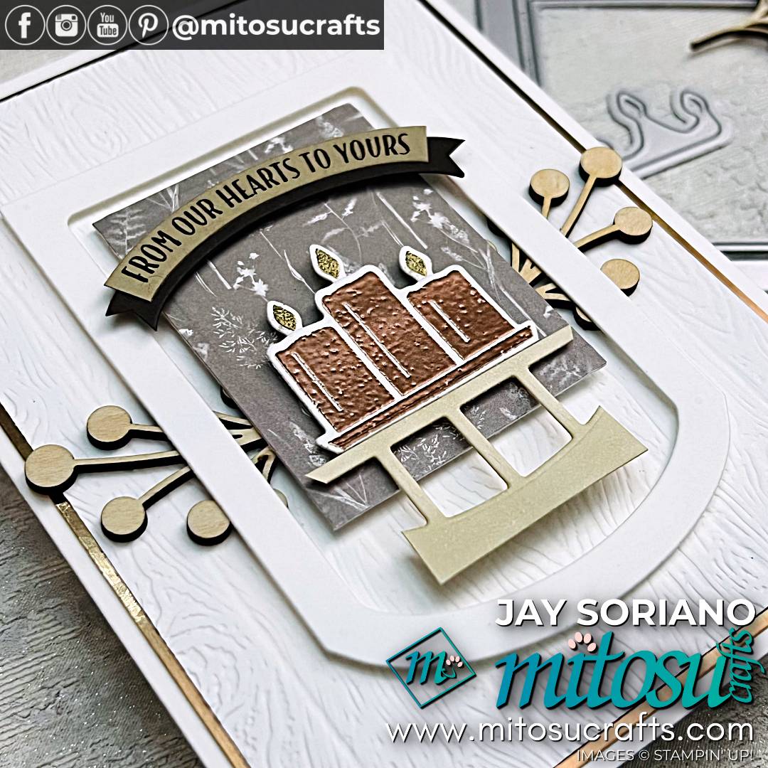 Sensational Window Wishes with Metallics - Mitosu Crafts