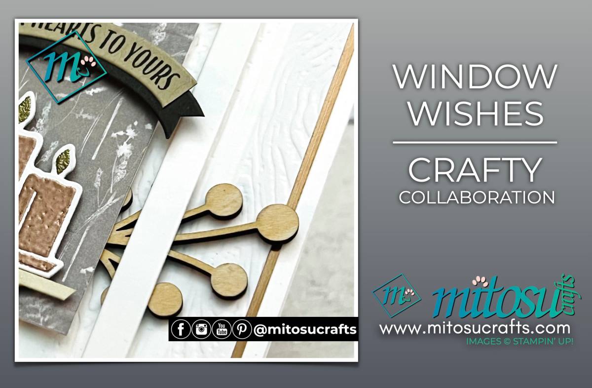 Sensational Window Wishes with Metallics - Mitosu Crafts